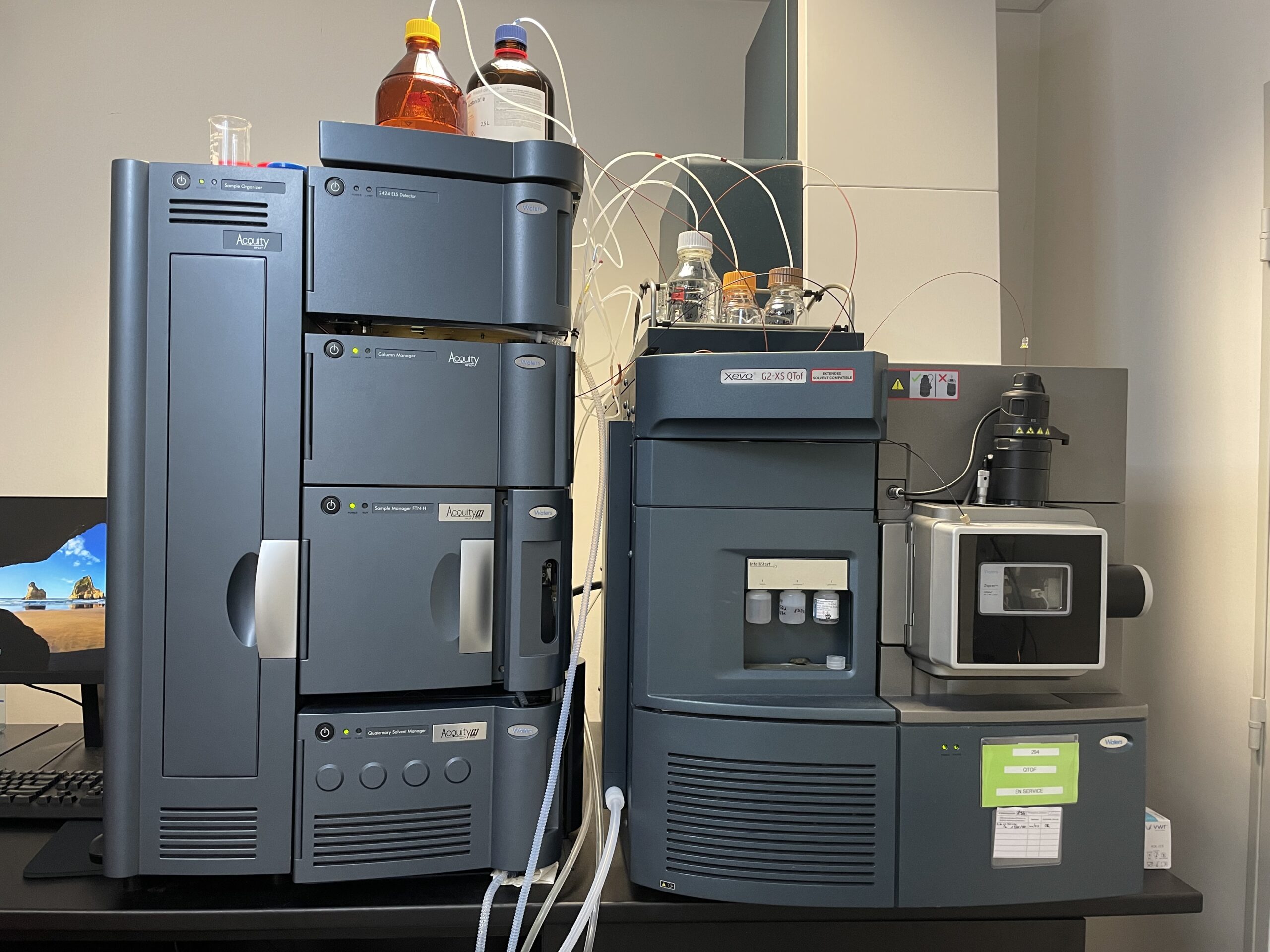 Analyses par LC-QTOF en laboratoire