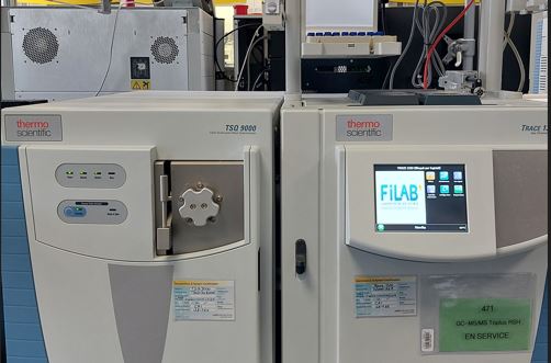 Laboratoire d'analyse par GC-MSMS